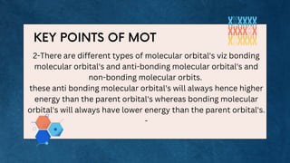 Molecular orbital theory msc chemistry semester | PDF