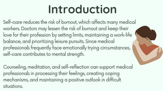 Self-Care for Doctors: A Guide to Thriving in a High-Stress Profession ...