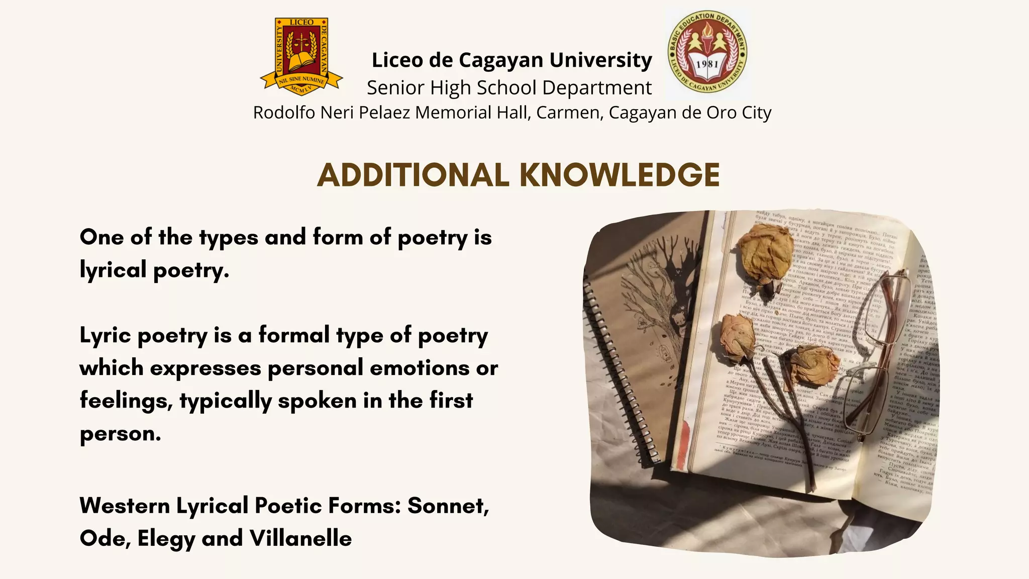 WESTERN POETIC FORMS: SONNETS, ODE, ELEGY AND VILLANELLE | PDF