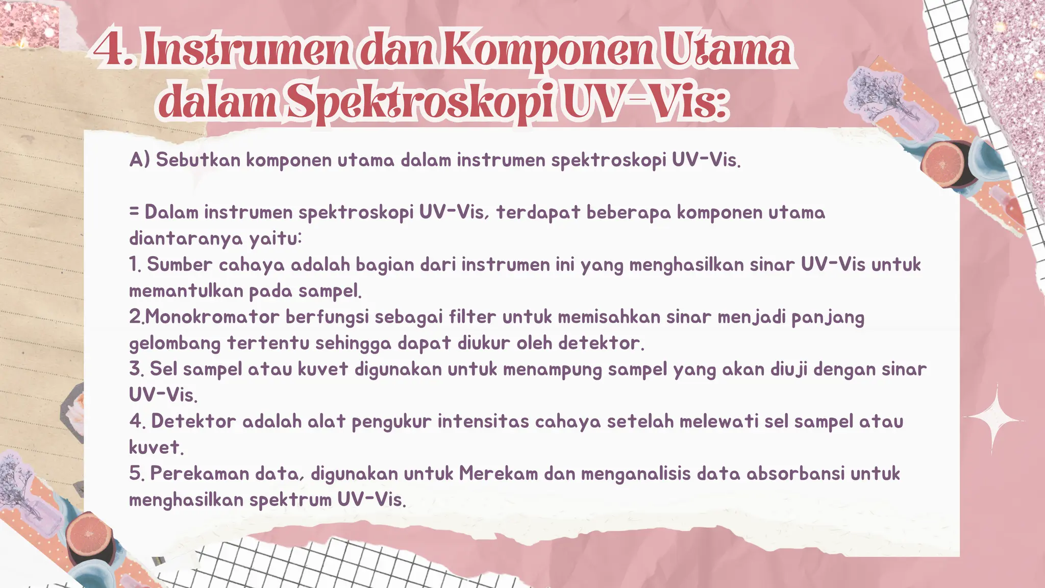 Spektrofotometri uv vis : konsep dasar spetroskopi uv vis | PDF
