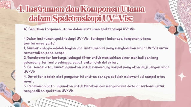 Spektrofotometri uv vis : konsep dasar spetroskopi uv vis | PDF