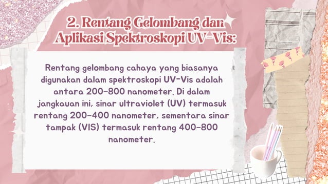 Spektrofotometri uv vis : konsep dasar spetroskopi uv vis | PDF