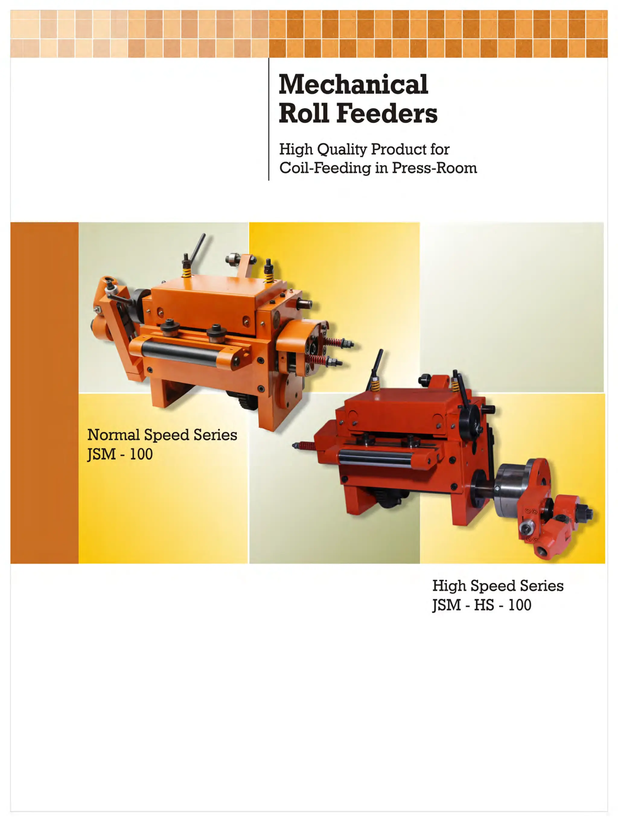 High Speed Mechanical Roll Feeder, NC Servo Feeder | PDF