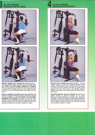 York Mega Max 3001 Gym Workout Chart | PDF