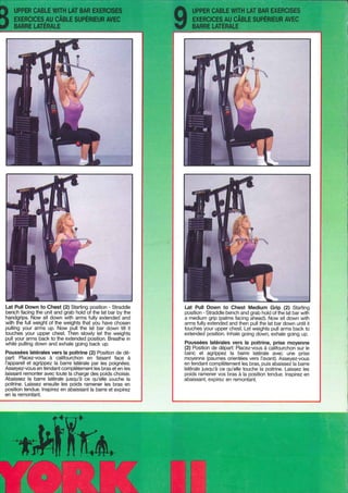 York Mega Max 3001 Gym Workout Chart | PDF