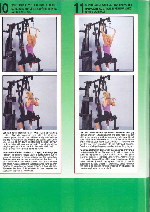 York Mega Max 3001 Gym Workout Chart | PDF