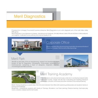 Merilyzer GluQuantA1c Diabetes Machine Brochure | PDF