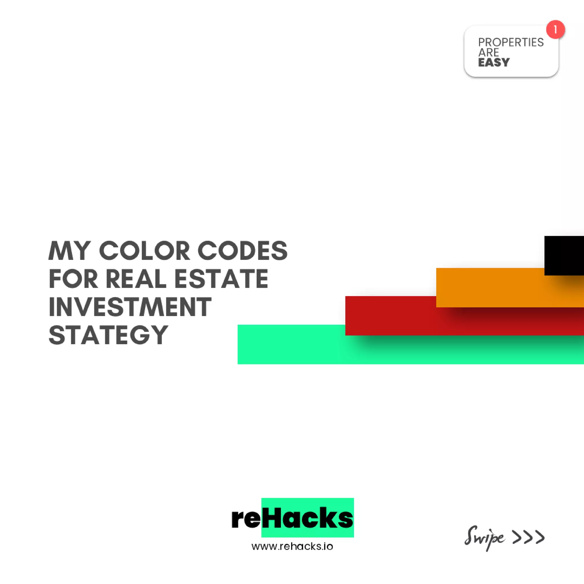my Color Codes for Real Estate Investment stategy | PDF