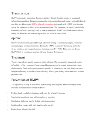 Exclusive:- HMPV || updates now | DOCX