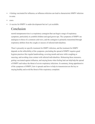 Exclusive:- HMPV || updates now | DOCX