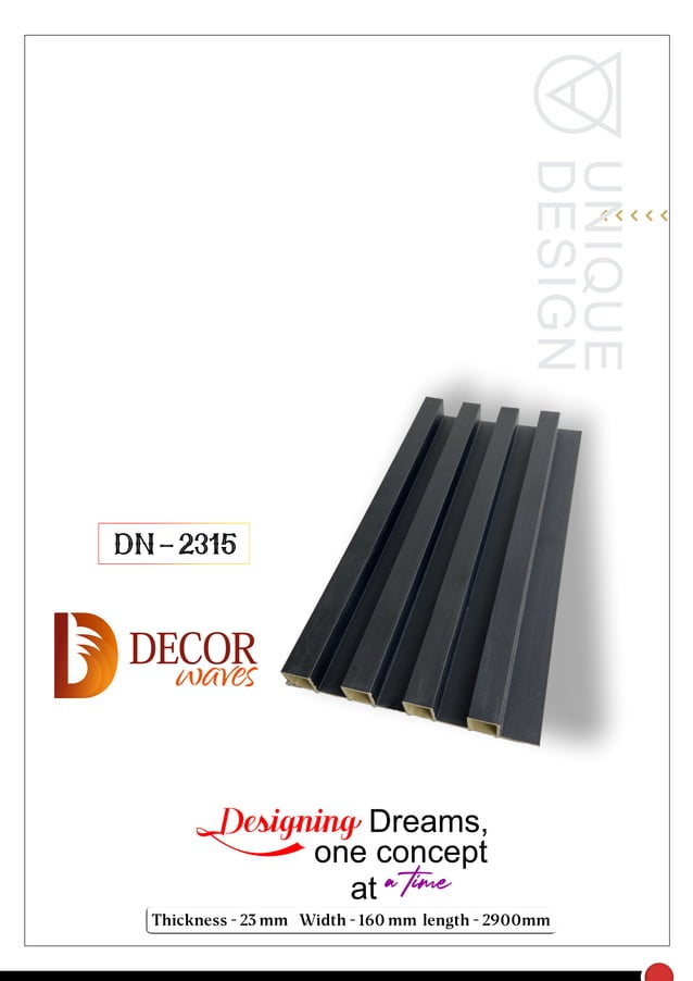 WPC LOUVER || THE DECOR WAVES INTERIOR . | PDF | Free Download