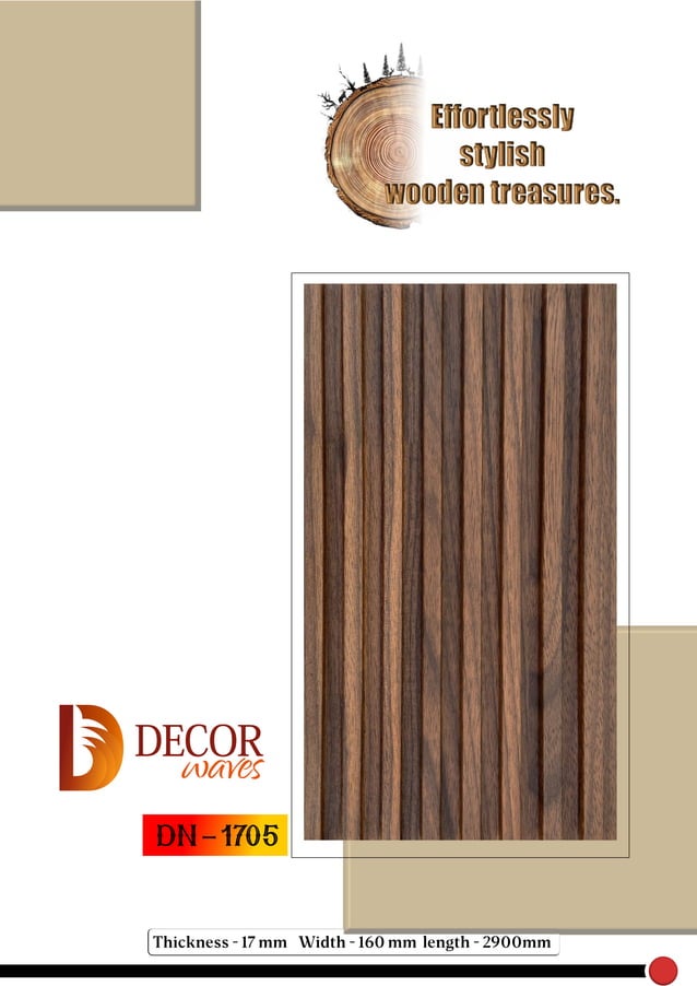 WPC LOUVER || THE DECOR WAVES INTERIOR . | PDF | Free Download