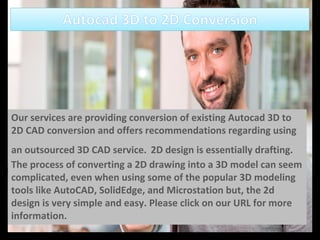 2d To 3d Conversion Services | PPT