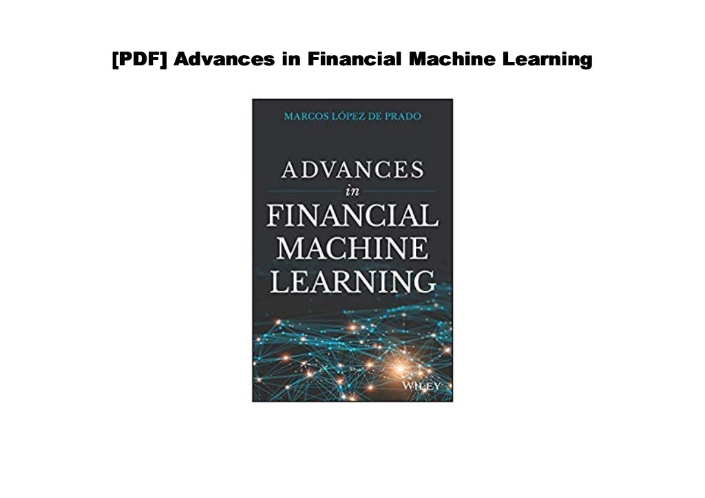 [Audiobook] Advances in Financial Machine Learning