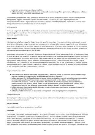 LEPS: Servizi per la residenza fittizia per i senza dimora | PDF