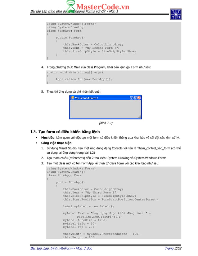 Pdf bai tap_lap_trinh_win_form - mon_1-mastercode.vn