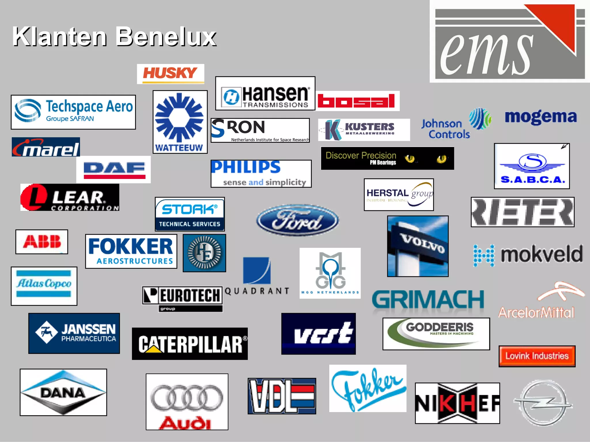 EMS-Benelux BV | PPT