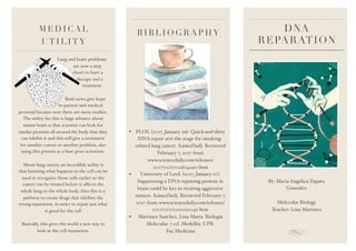 DNA Repair | PDF | Cancer | Diseases and Conditions