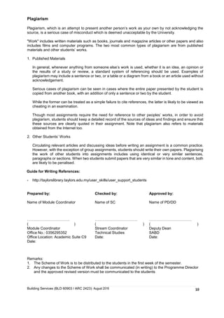 SEM 4 : BUILDING SERVICES MODULE OUTLINE | PDF
