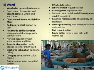 Clickck2Cliniic's Clinicopedia Hospital information Management system ...