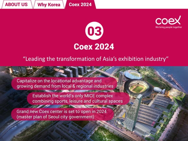 Korea trade show & exhibition (Coex) | PDF