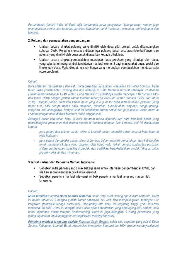 Pdfcoffee.com contoh proposal-pengembangan-desa-wisatapdf-pdf-free | PDF