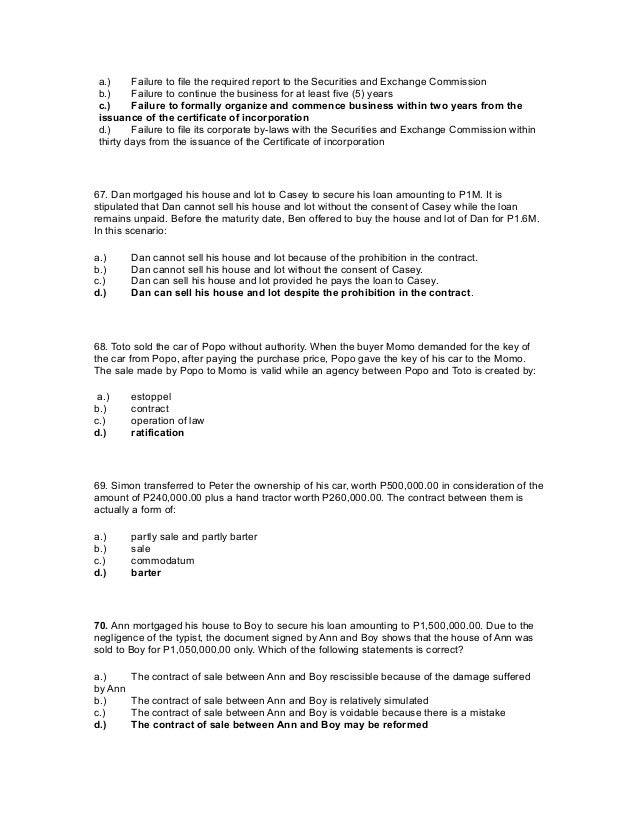 Pdfcoffee.com business law-testbanks-reviewers-pdf-free | PDF