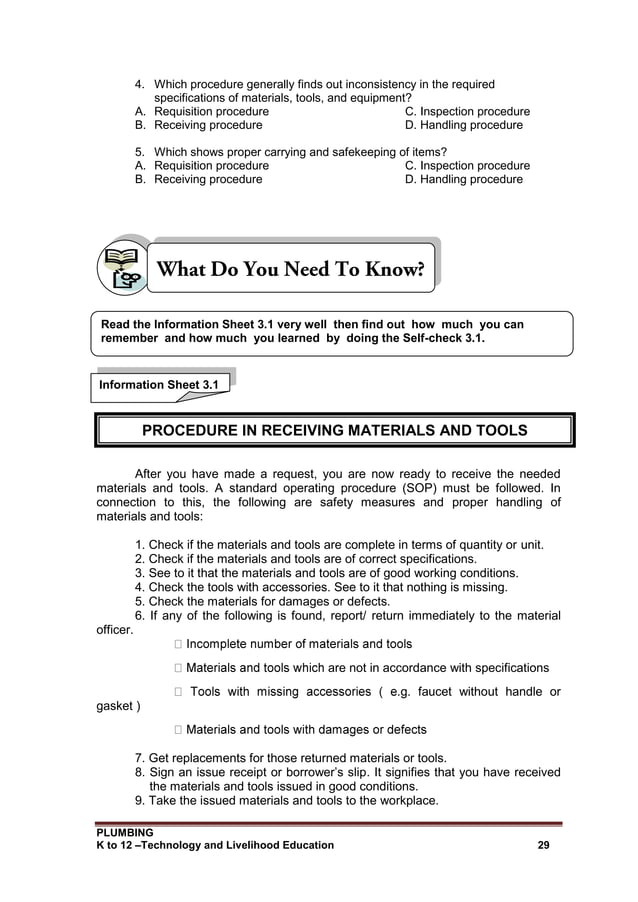 pdfcoffee.com_plumbing-learning-module-pdf-free.pdf | Secondary Education | Education