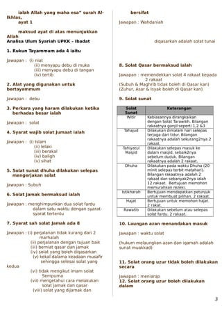 nota padat upkk | PDF