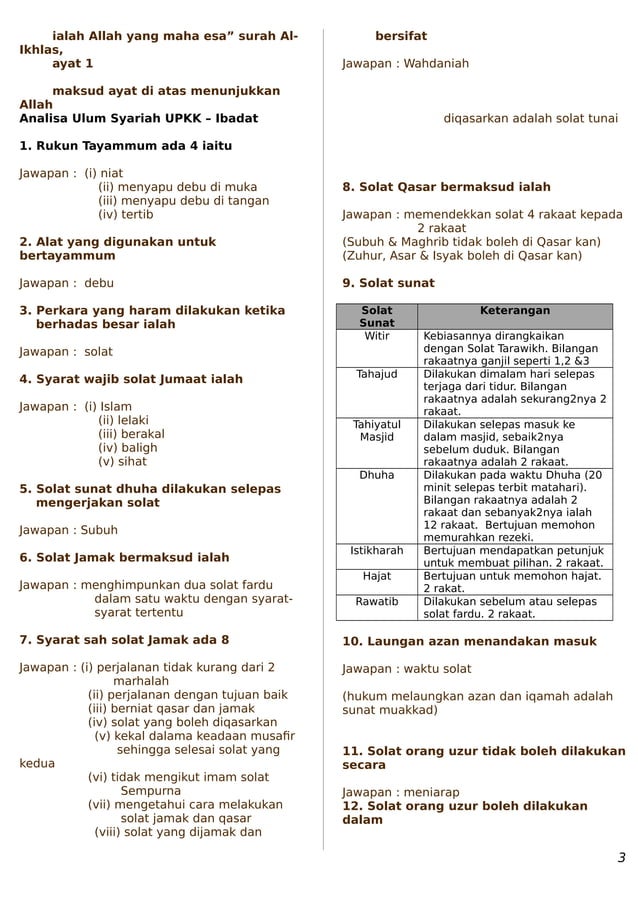 nota padat upkk | PDF