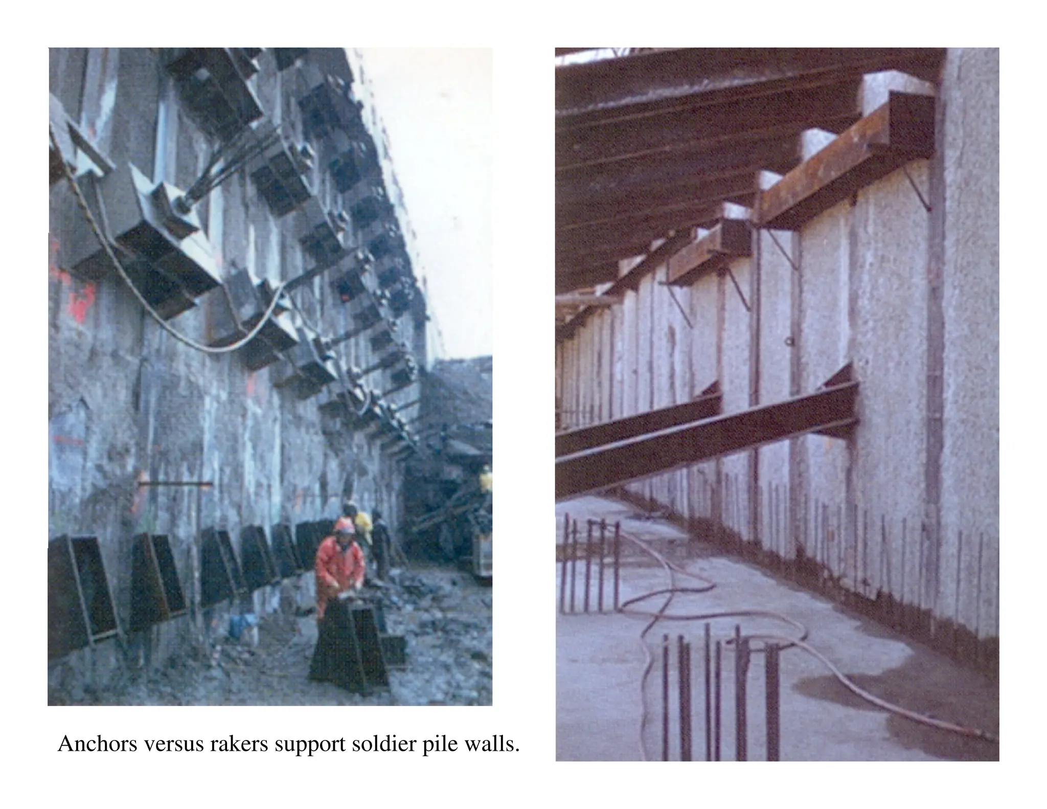 Braced cut excavations design and problems ppt | PDF