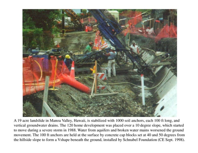 Braced cut excavations design and problems ppt | PDF