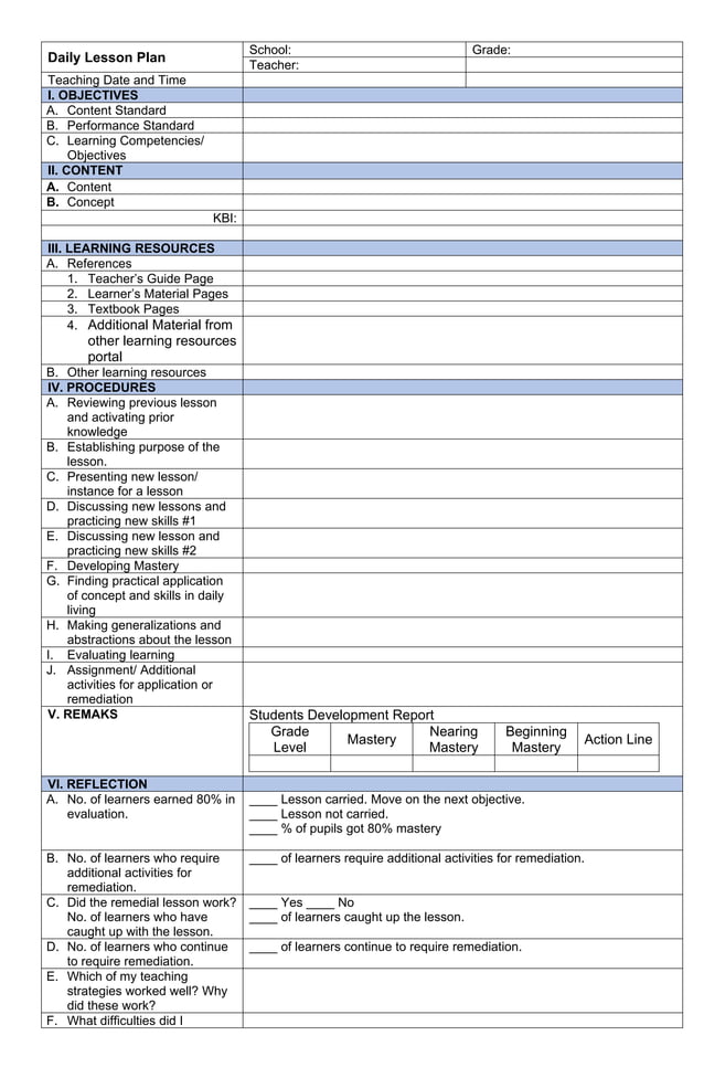 pdfcoffee.com_sample-format-daily-lesson-plan-adapted-from-deped-pdf-free.pdf | Education