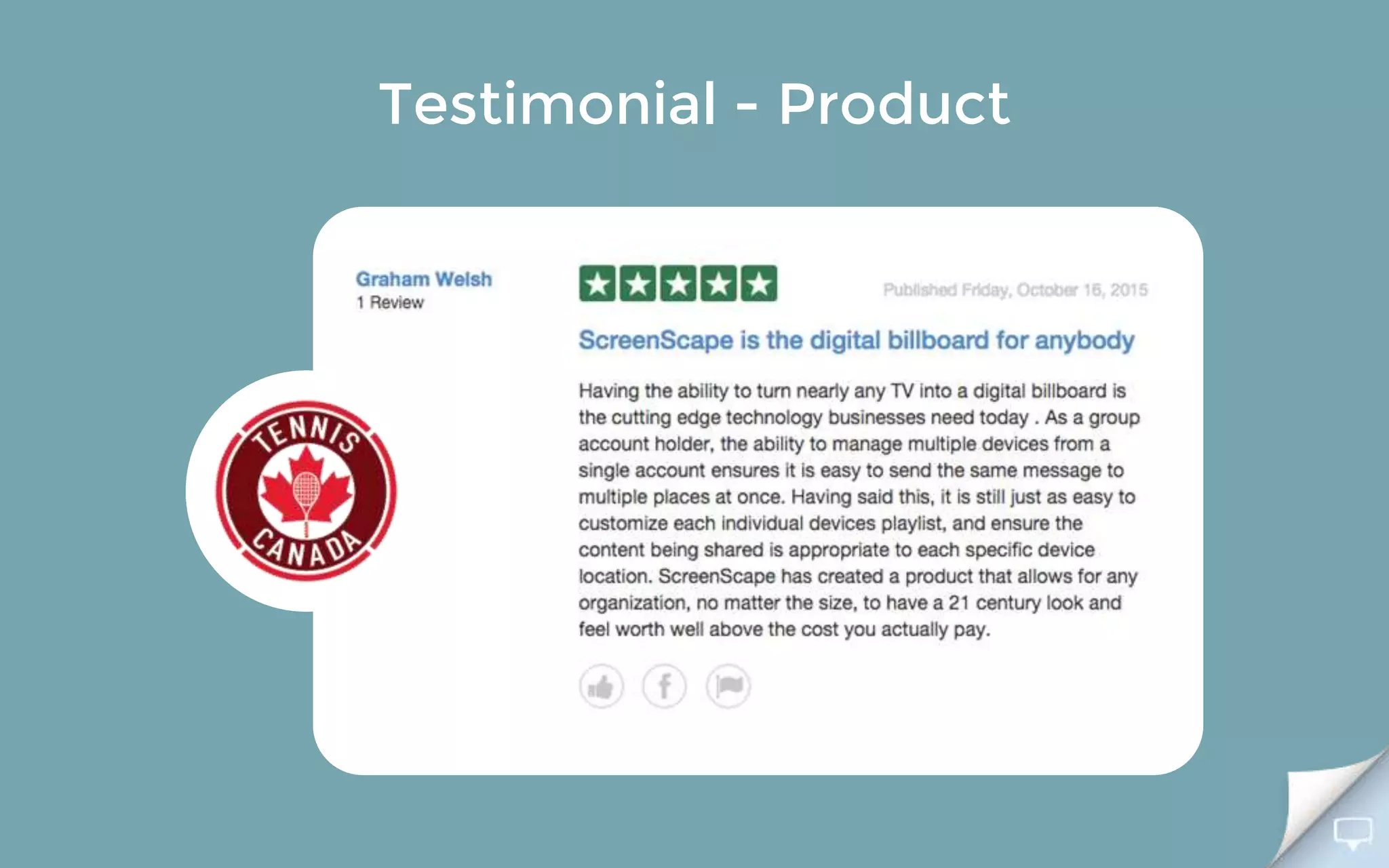 ScreenScape Digital Signage - An Overview | PPT