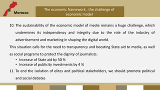 Media development in digital era : Moroccan Model | PPT
