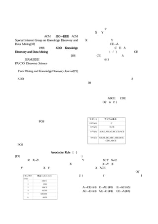 データ・テキストマイニング | PDF