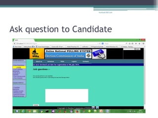 Online Voting System-using Advanced Java | PDF