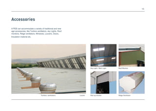 Delta Steel Structures PEB Products and Accessories | PDF