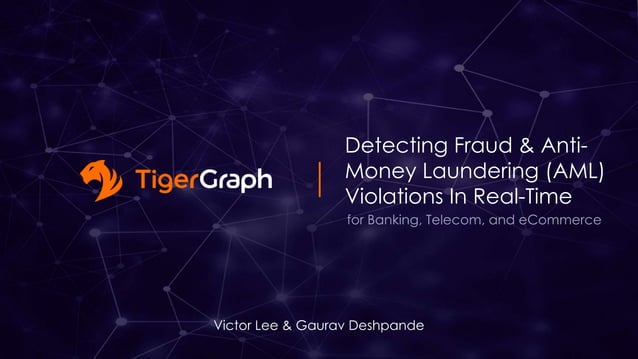 Detecting Fraud and AML Violations In Real-Time for Banking, Telecom ...