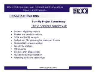 Global Business Development Center | PPT