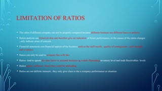 Ratio Analysis | PDF