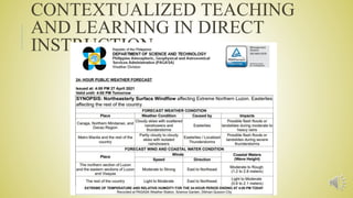 Approaches in Learning through Direct Instruction | PPT