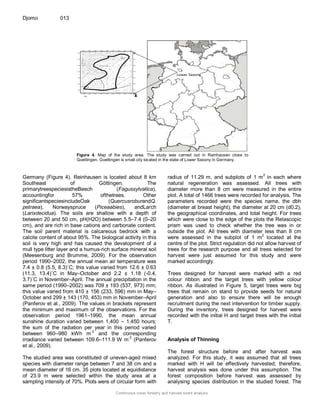 Continuous cover forestry and harvest event analysis | PDF