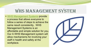 WHS Gap Analysis | PPT