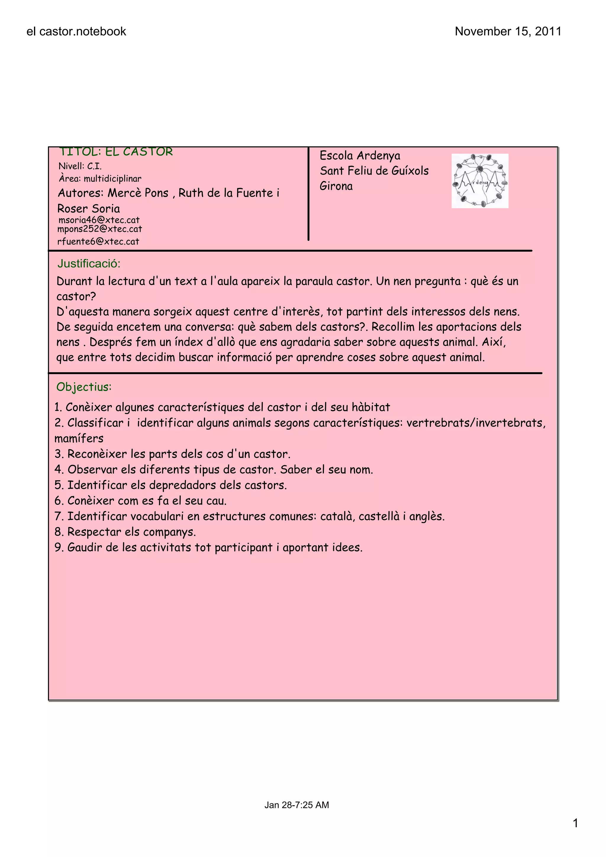 Pdf el castor v 9 | PDF