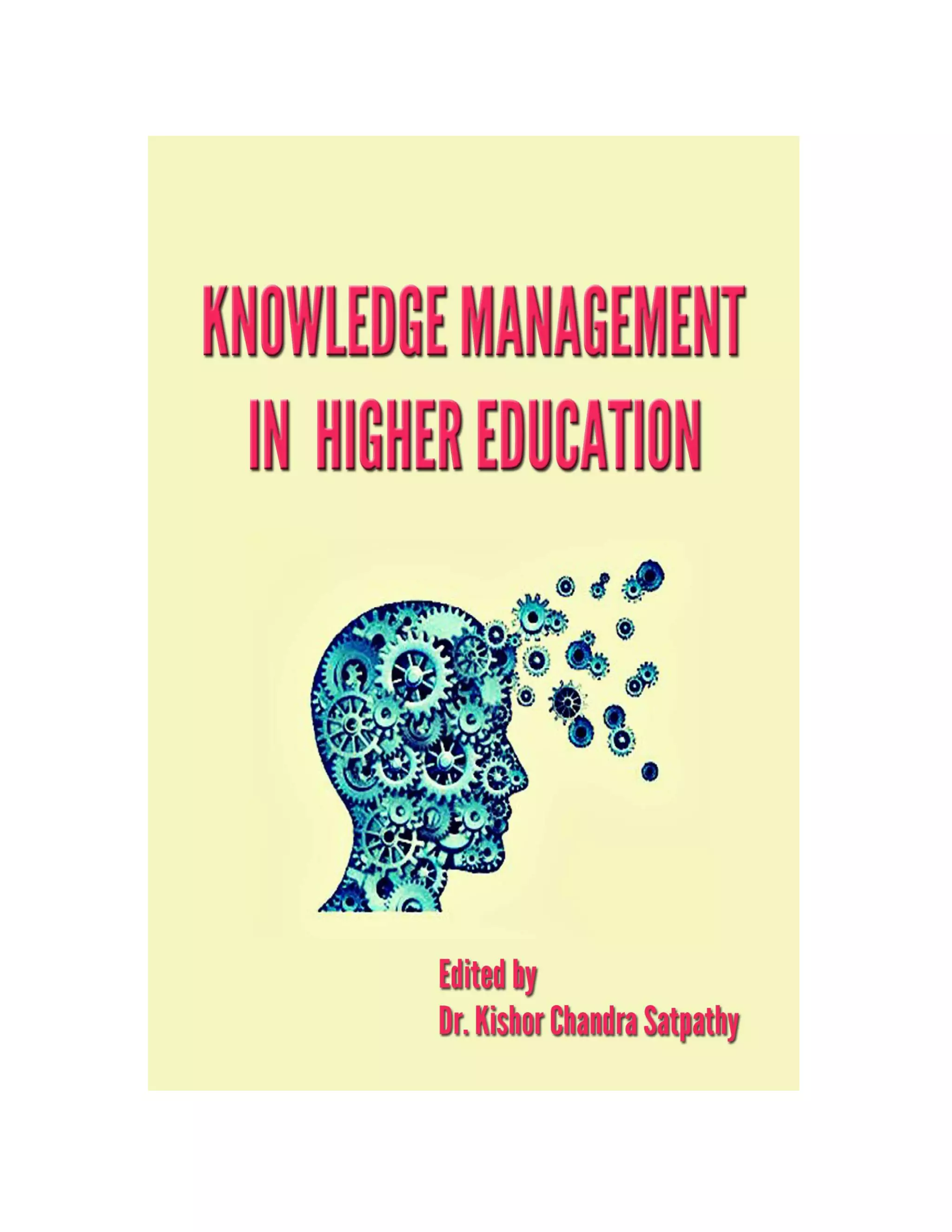 Knowledge Management in Higher Education | PDF