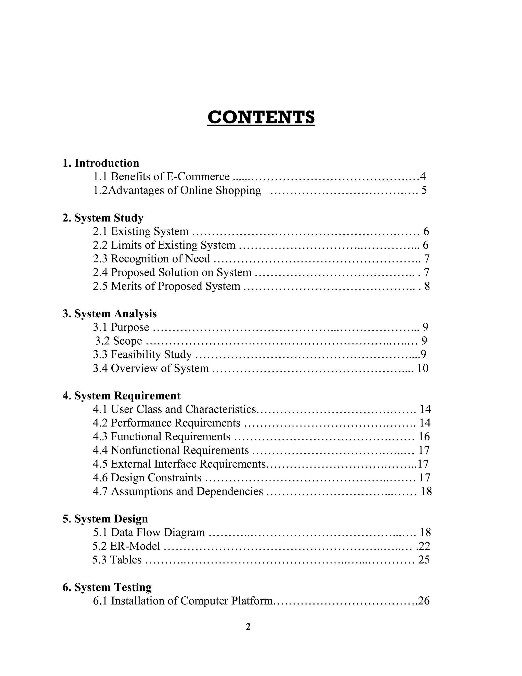 Online Shopping System | PDF