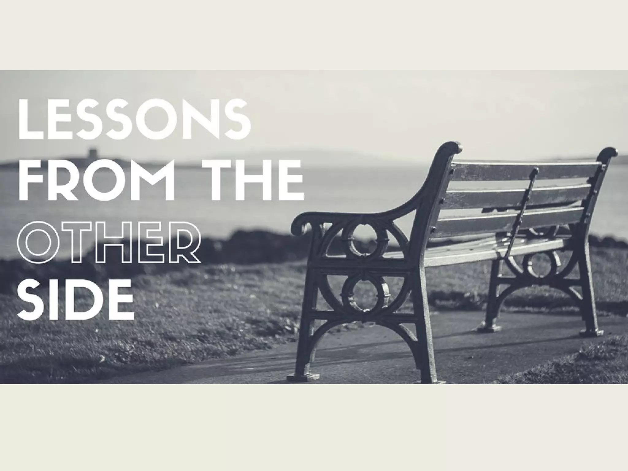 Bobbi Howe - Lessons From the Other Side | PDF
