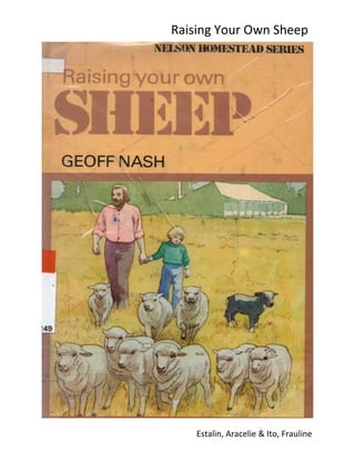 Raising Your own Sheep | PDF