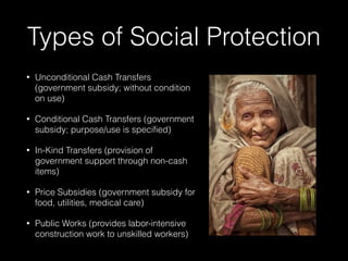 Social Protection: Pros and Cons | PDF
